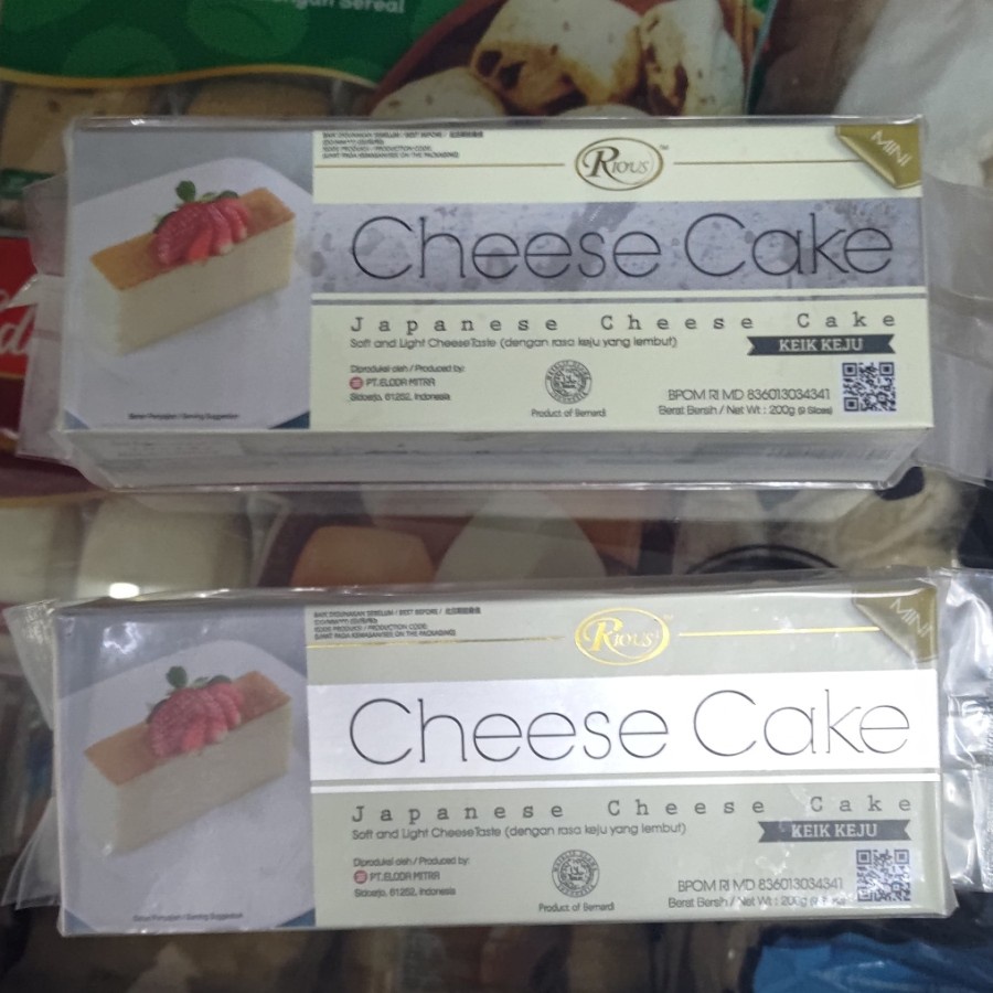 Jual Rious cheese cake 200 gr | Shopee Indonesia
