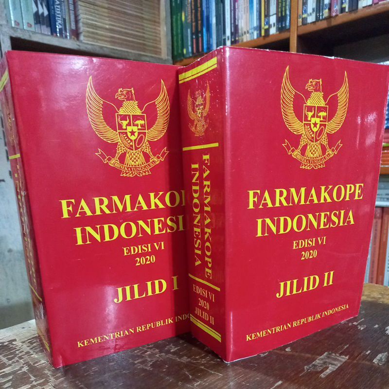 Jual buku farmakope Indonesia edisi 6 VI 2020 jilid 1&2 | Shopee Indonesia