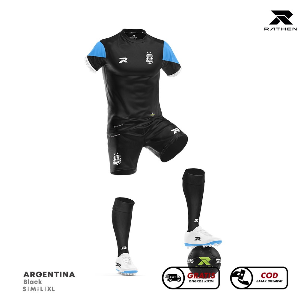 Jual RATHEN - Jersey Argentina Fantasy kit / jersey negara euro ...
