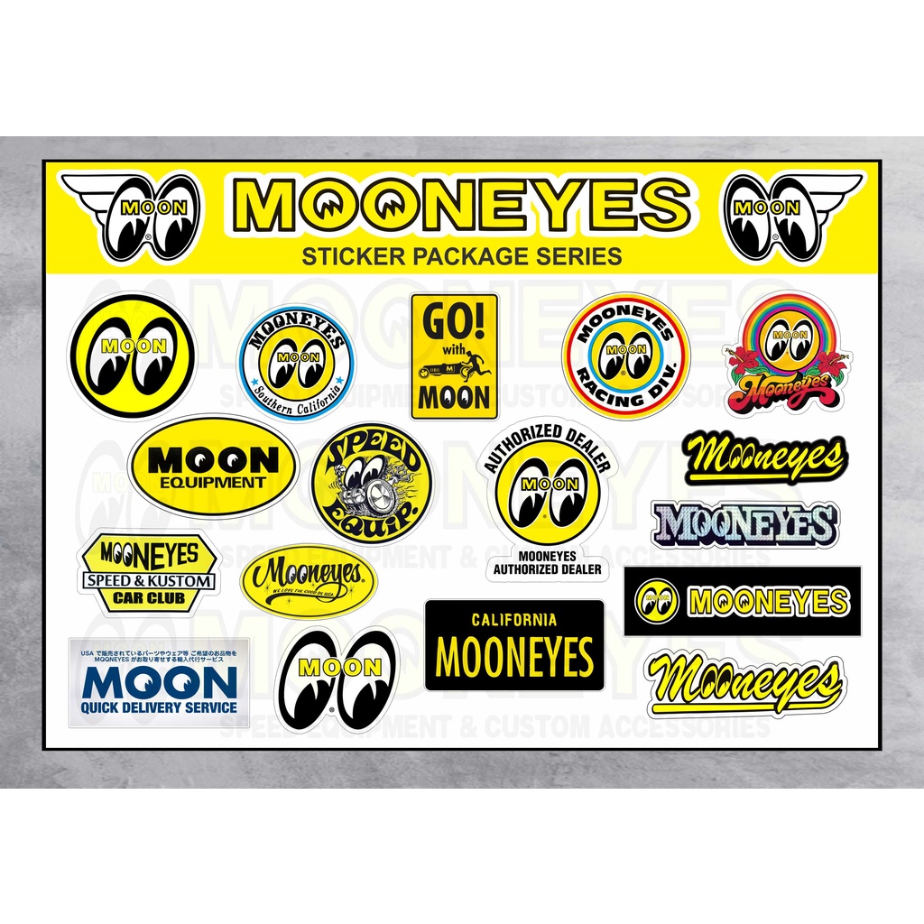Jual STIKER MOONEYES-STICKER-STIKER MOTOR-STIKER HELM-PACKAGE-MOONEYES ...