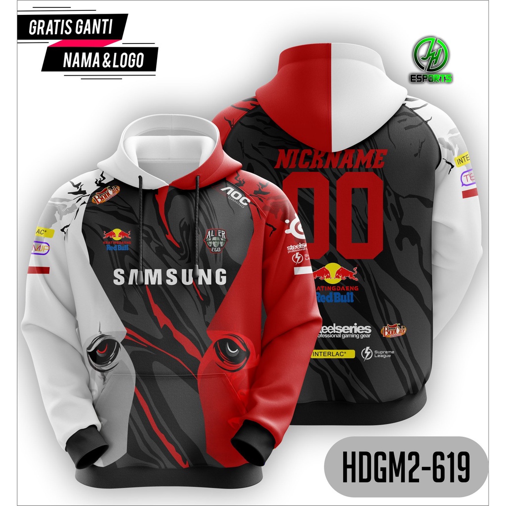 Jual HOODIE ALTER EGO ESPORT TEAM GRATIS TEMPEL NAMA DAN NO PUNGGUNG ...