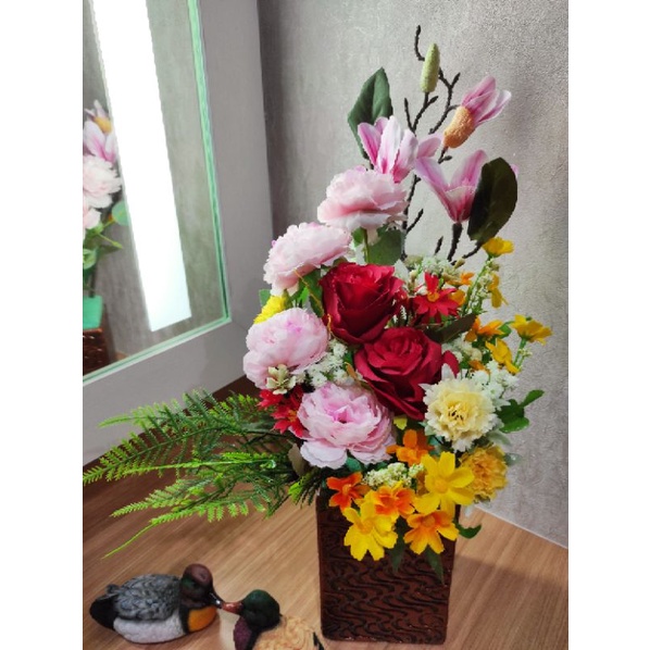 Jual Bunga Meja Grand Opening/ Bunga Meja Artificial (Code E) | Shopee ...