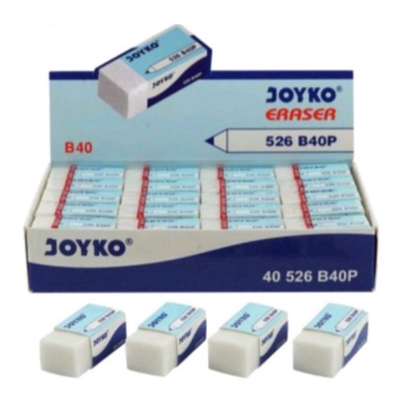 Jual PENGHAPUS JOYKO PUTIH ERASER ER-30W | Shopee Indonesia