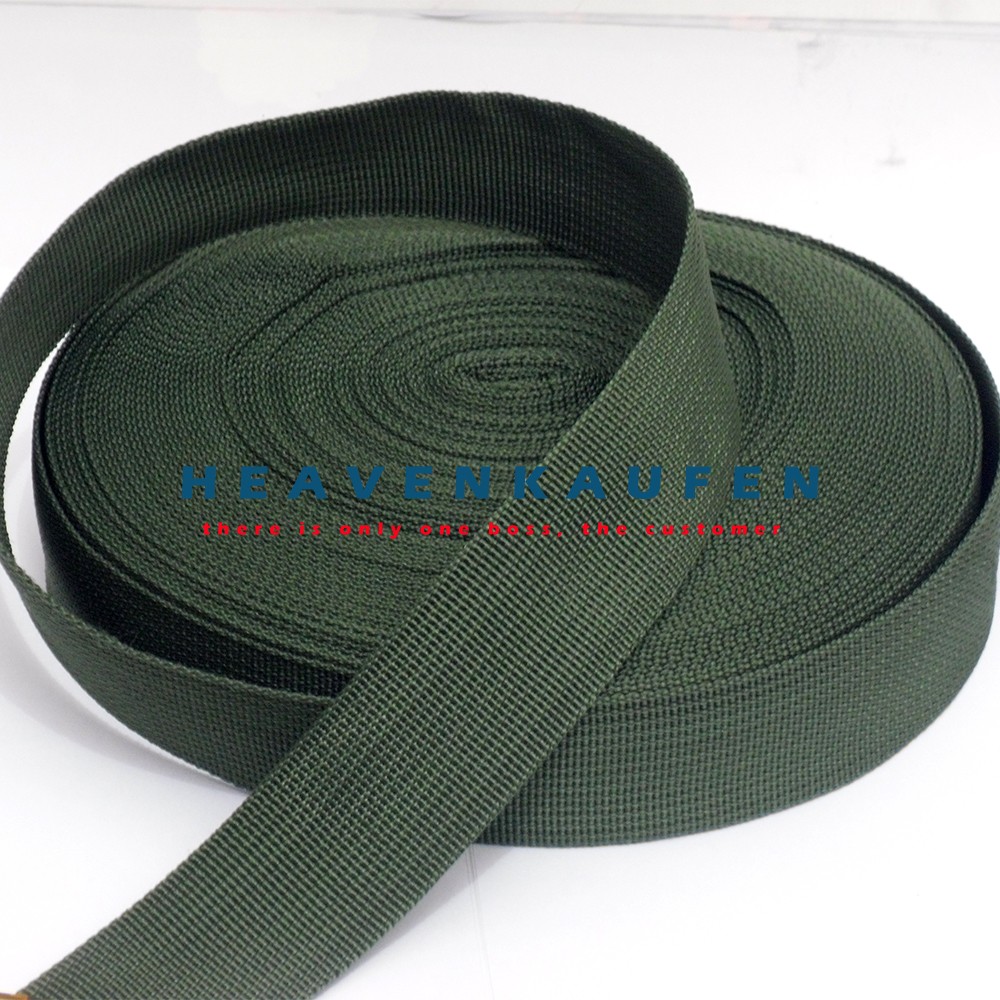 Jual Tali Webbing Hijau TNI/Hijau Army 3,8 cm | Shopee Indonesia