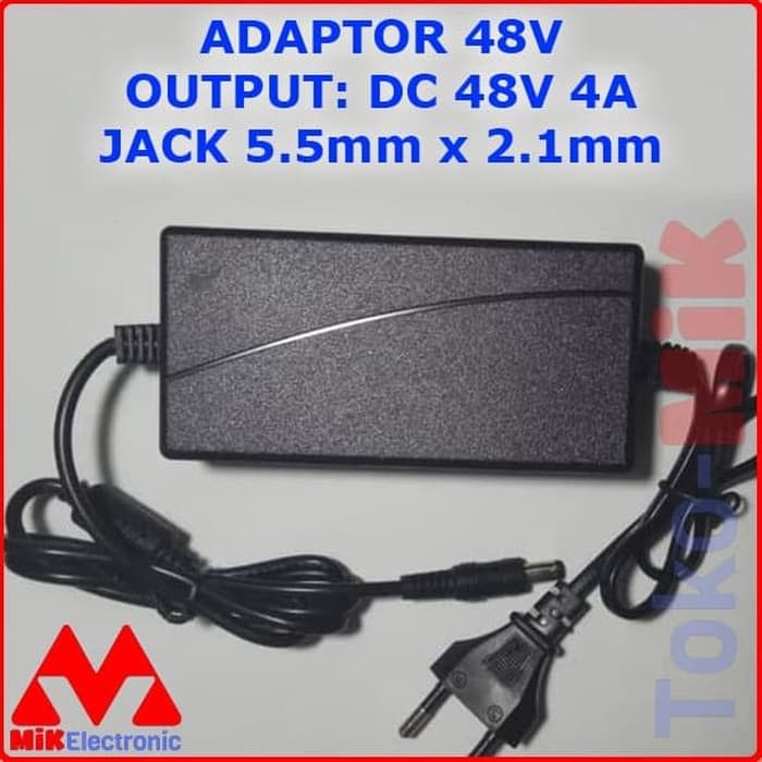 Jual ADAPTOR DC 24V 4A POE POWER SUPPLY 24VDC 24 VDC 24 V 4 AMPERE ...