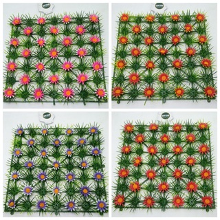Jual Rumput Kotak variasi bunga|Rumput Sintetis|Dekorasi Dinding|Rumput ...