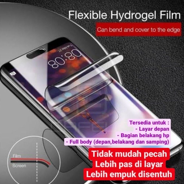 Jual Hydrogel Pelindung Layar semua tipe HP | Shopee Indonesia