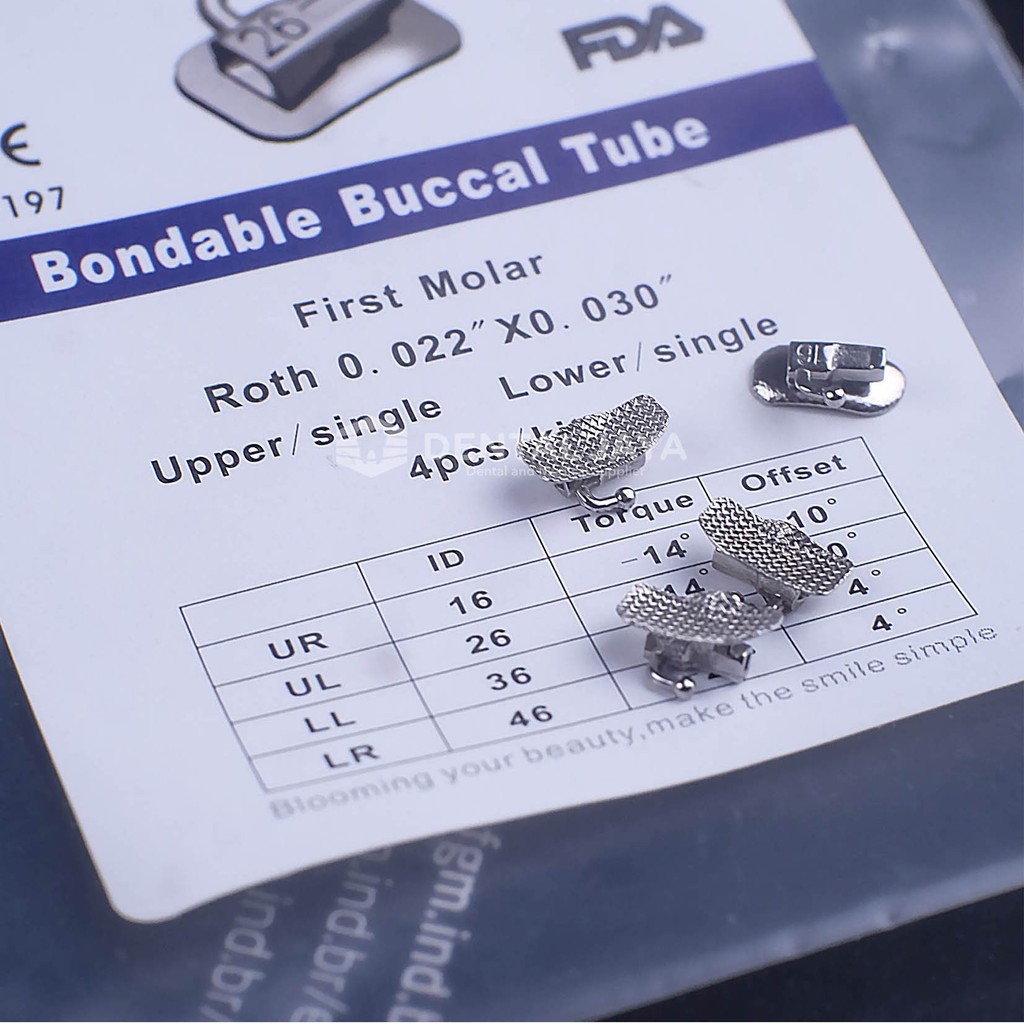 Jual Buccal Tube First Molar | Second Molar M1 | M2 High Quality ...