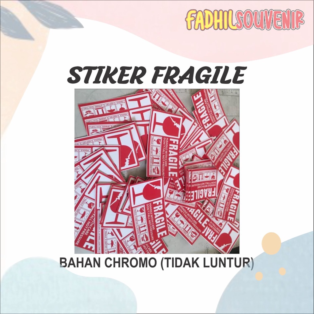 Jual READY STIKER LABEL PENGIRIMAN - STIKER FRAGILE - STIKER PACKING ...