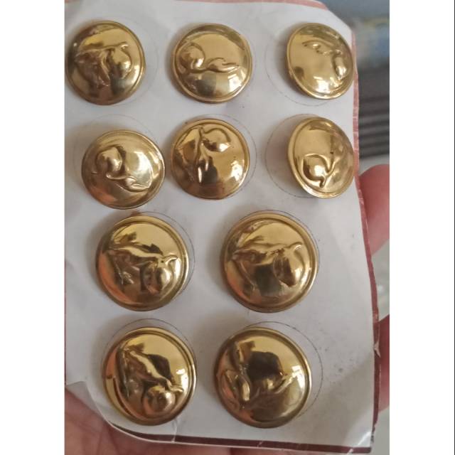Jual Kancing tunas full resin emas dijamin tidak berkarat | Shopee ...