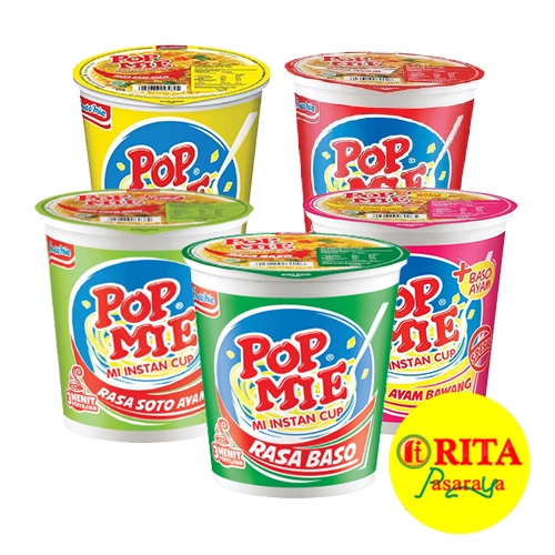 Jual Pop Mie Kuah All Varian Rasa Ayam / Kari / Ayam Bawang / Baso ...