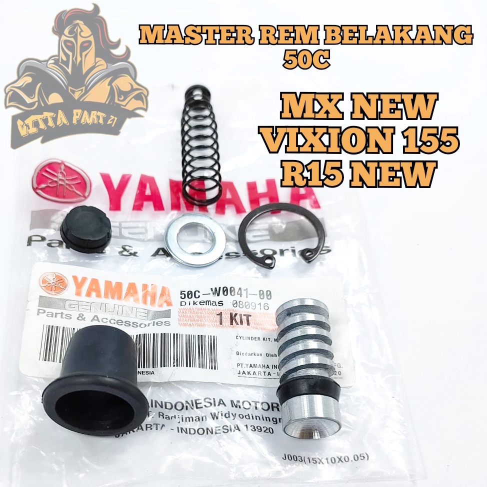 Jual MASTER REM KIT BELAKANG YAMAHA 5OC KUALITAS ASLI ORIGINAL YAMAHA ...