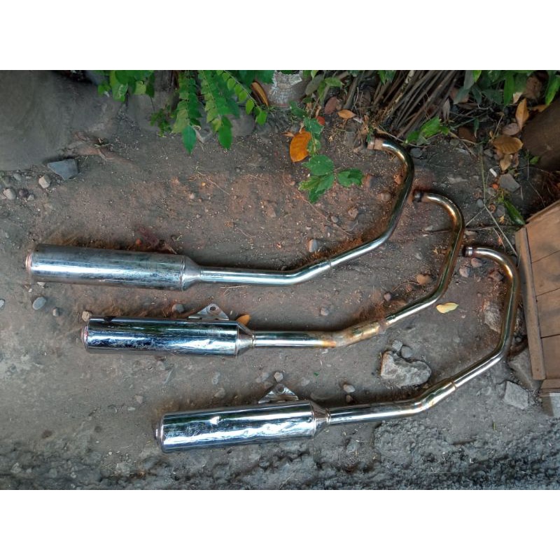 Jual Knalpot tiger lama original exhaust tilam orib standar dan bedel ...