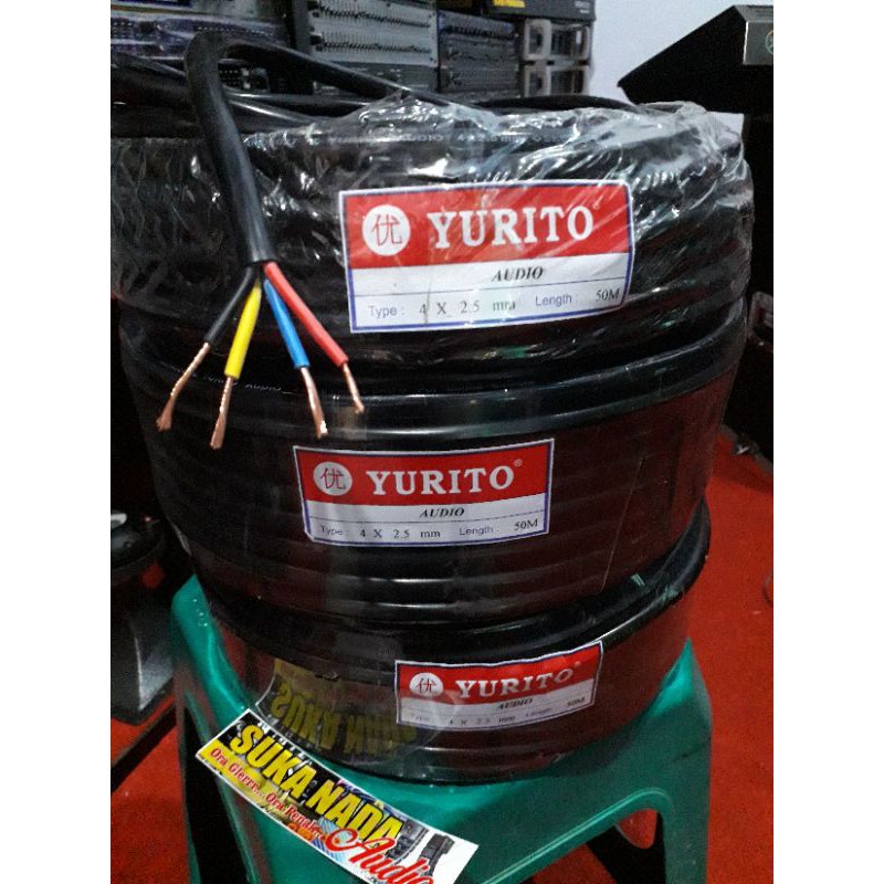 Jual KABEL SPEAKER YURITO 4X2.5 50M | Shopee Indonesia