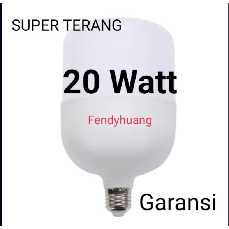 Jual Htt lampu LED 20 Watt 20 Watt / lampu LED botol kapsul tabung (lampu garansi) | Shopee ...