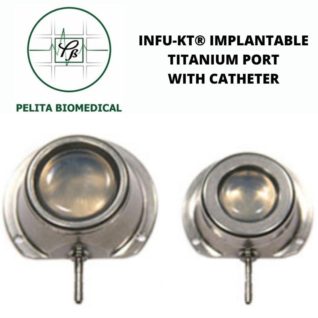 Jual INFU-KT IMPLANTABLE TITANIUM PORT WITH CATHETER MODEL IVP 1020 ...