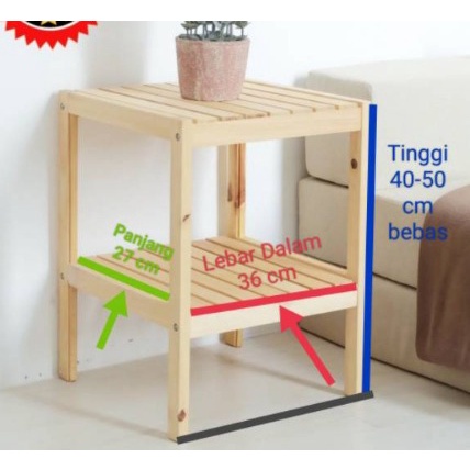 Jual meja tamu cofee table meja untuk tempat fas bunga dll | Shopee ...