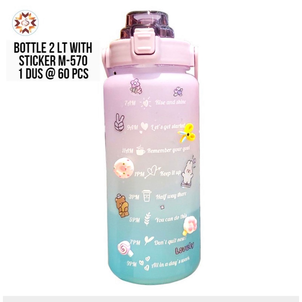 Jual BOTOL AIR VIRAL 2 L | Shopee Indonesia