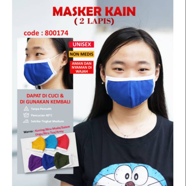 Jual Masker Kain (Non Medis) | Shopee Indonesia