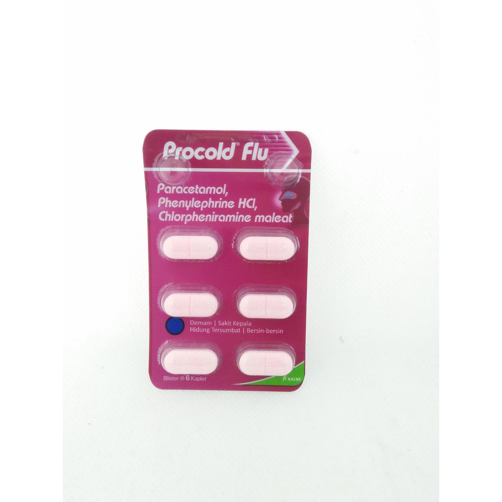 Jual PROCOLD FLU PER STRIP 6 TABLET | Shopee Indonesia