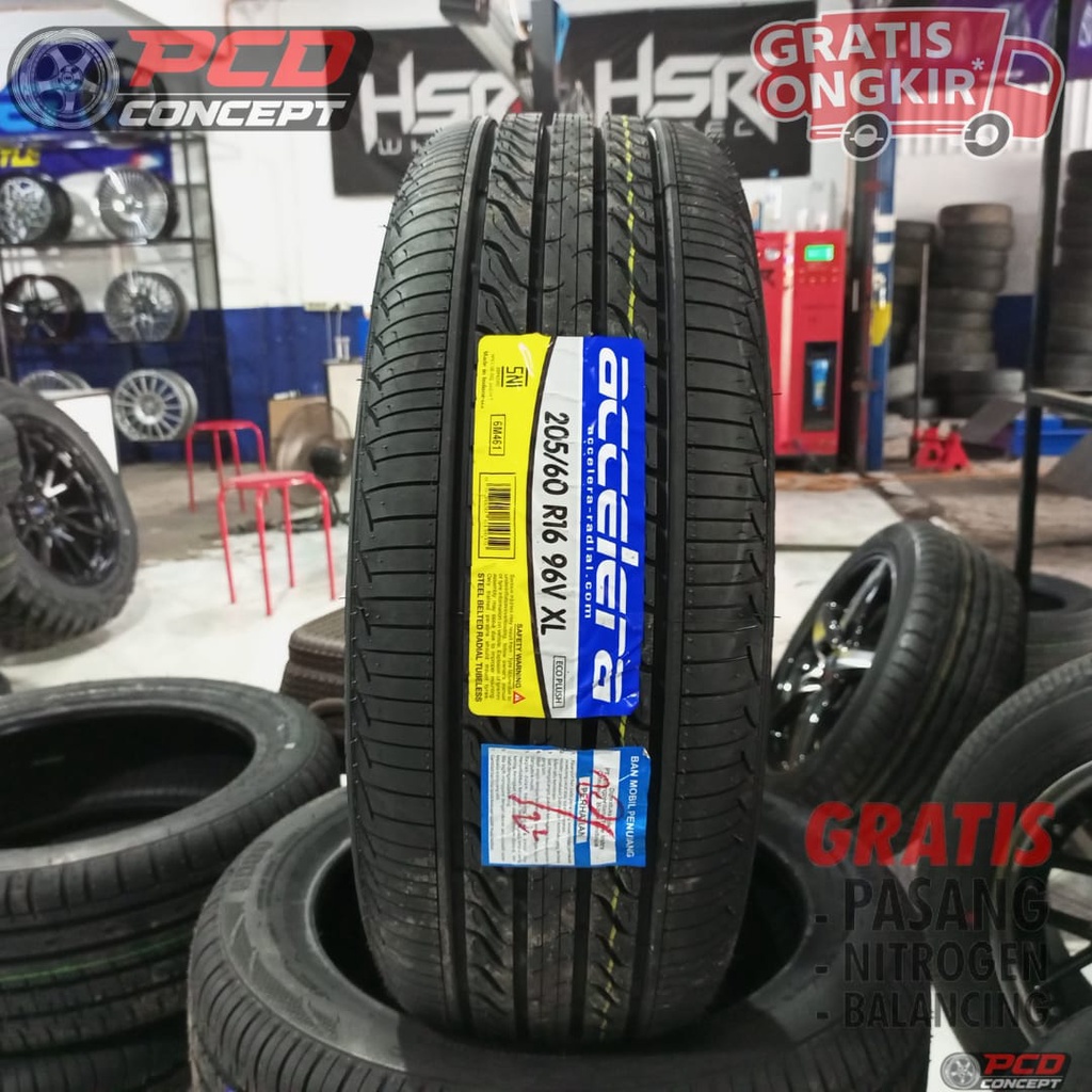 Jual BAN MOBIL STANDAR R16 UKURAN 205-60 R16 ACCELERA ECOPLUSH TUBLES | Shopee Indonesia