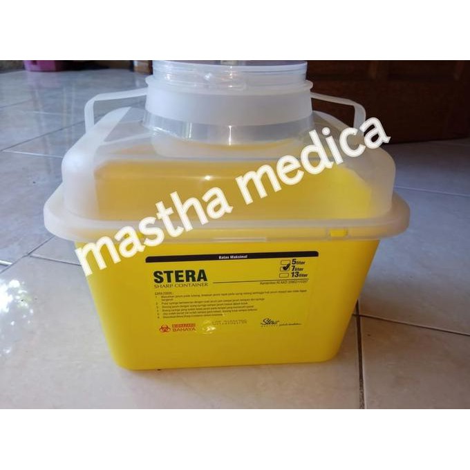 Jual PROMO MURAH Sharp Container STERA Tempat Sampah Medis Limbah Medis ...