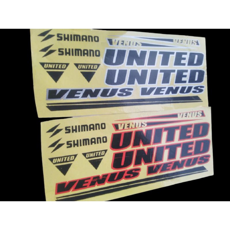 Jual Stiker Sepeda United Venus | Shopee Indonesia