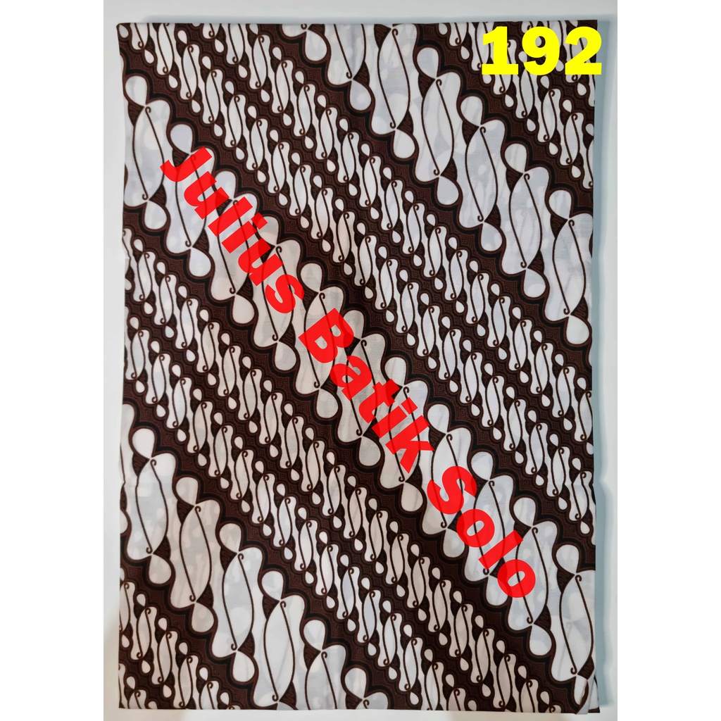 Jual KAIN BATIK MOTIF JARIK H. SANTOSO AAA UNGGUL JAYA JARIK BATIK PUTIH PANJANG DAN HALUS ...