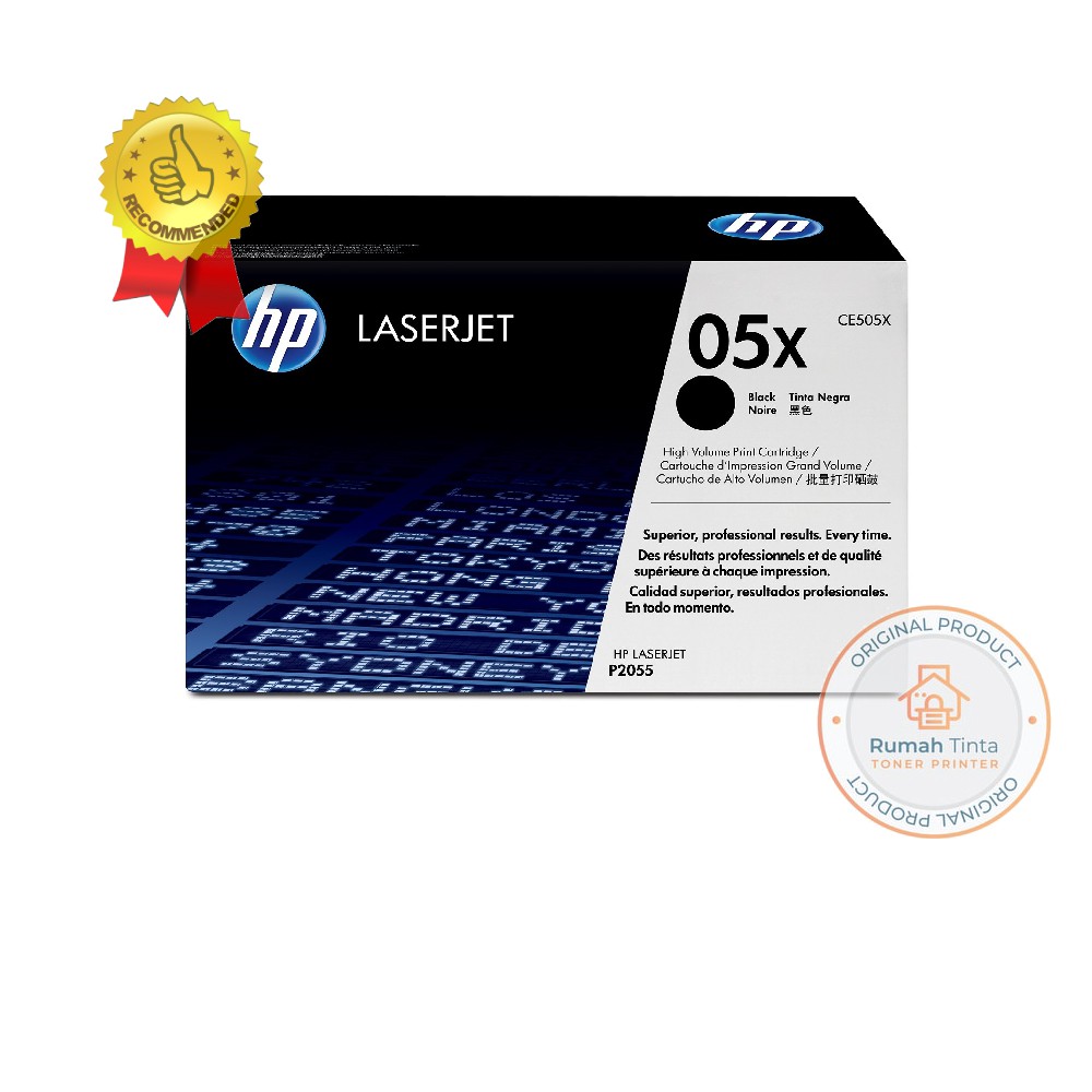 Jual Toner Hp 05X Black (CE505X) Original | Shopee Indonesia