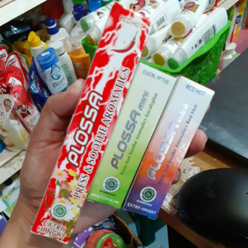 Jual plossa press& soothe aromatic | Shopee Indonesia