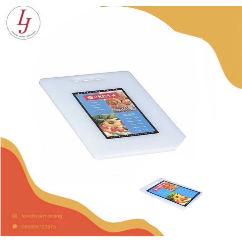 Jual Telenan Plastik / Chopping Board Lion Star (XL) | Shopee Indonesia