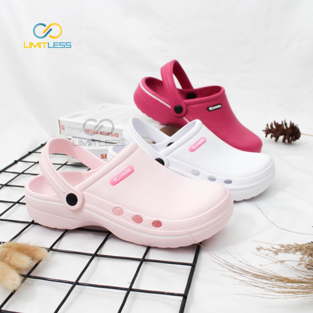 Jual Sandal Baim Wanita Kodok Sendal Bakpao Lab Wanita Casual Slip On ...