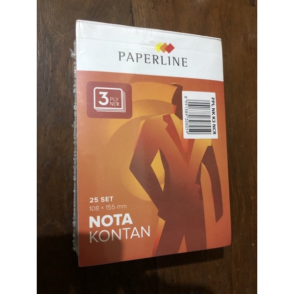 Jual Paperline Nota Kontan 3 ply 25 set 108 x 155 mm | Shopee Indonesia