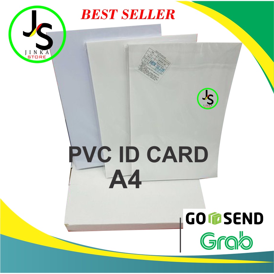 Jual BAHAN PVC ID CARD/ PVC ID CARD 1 Pak Isi 50 Lembar Uk A4 | Shopee ...