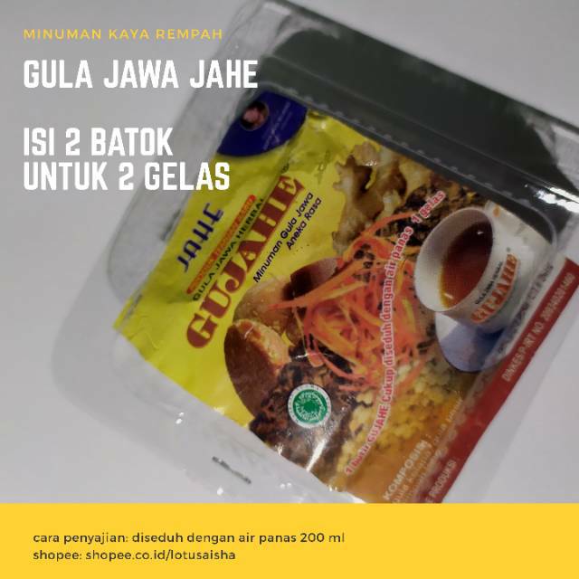Jual Gula Jawa Jahe Asli Jogja | Shopee Indonesia