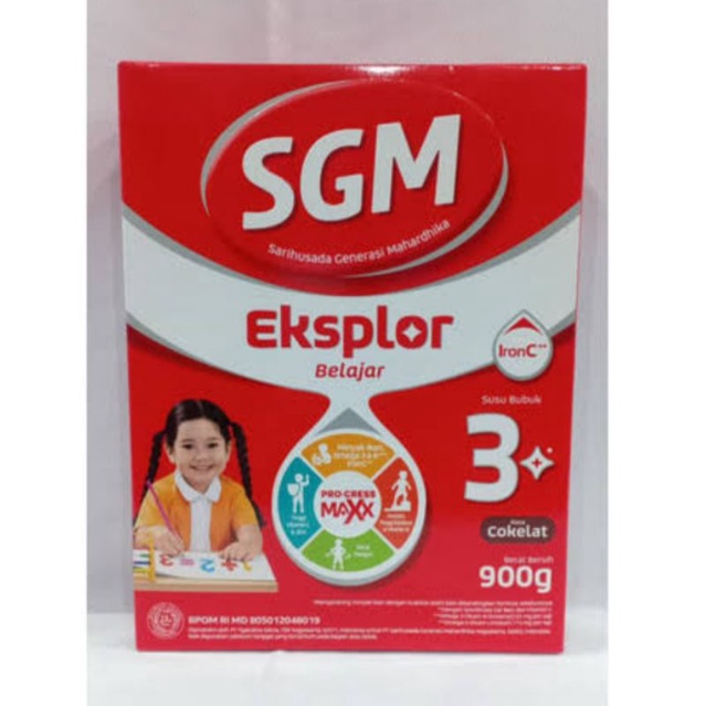 Jual SGM 3+ Cokelat 900 gr (Exp 2025) | Shopee Indonesia