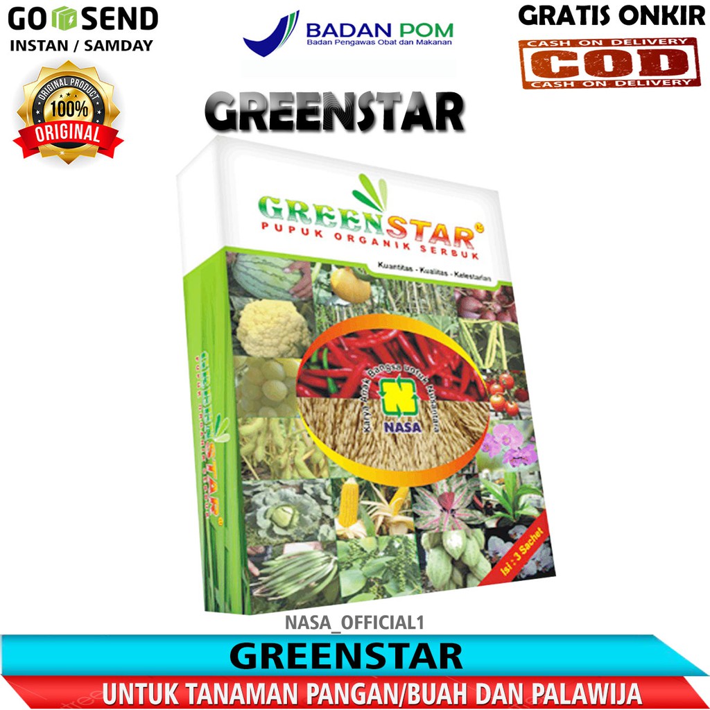 Jual GREEN STAR - GRESS - OBAT - PUPUK ORGANIK - OBAT BUAH - PUPUK ...