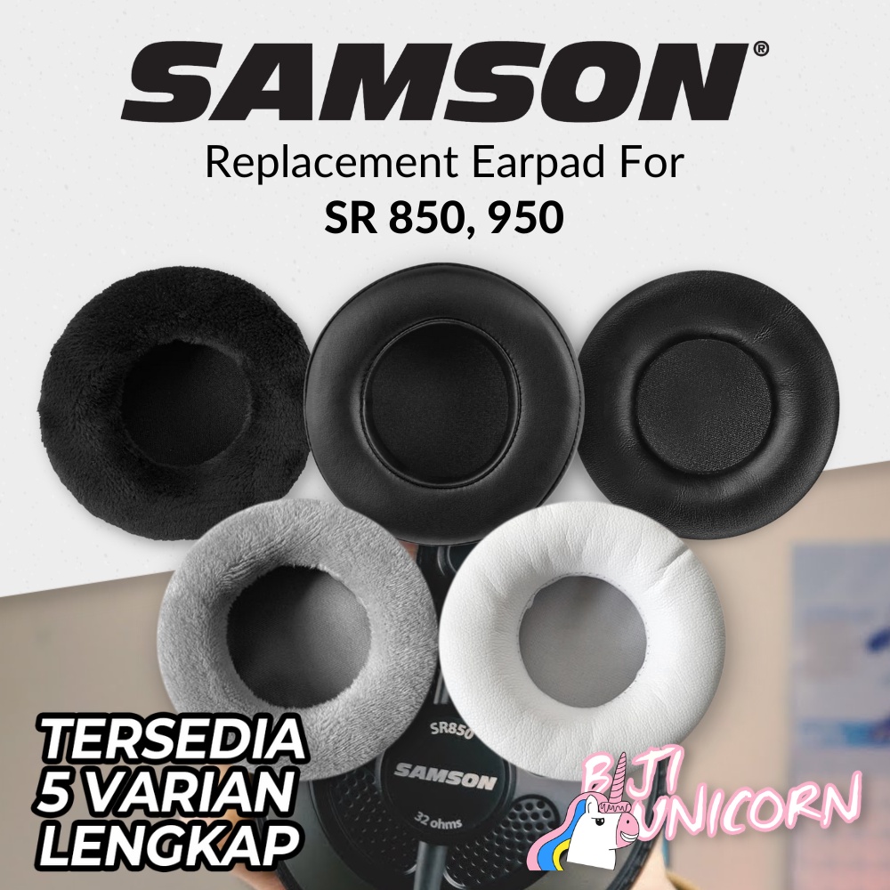 Jual Earcup Earpad Ear Cushion Samson SR850 SR950 Busa Bantalan Foam ...