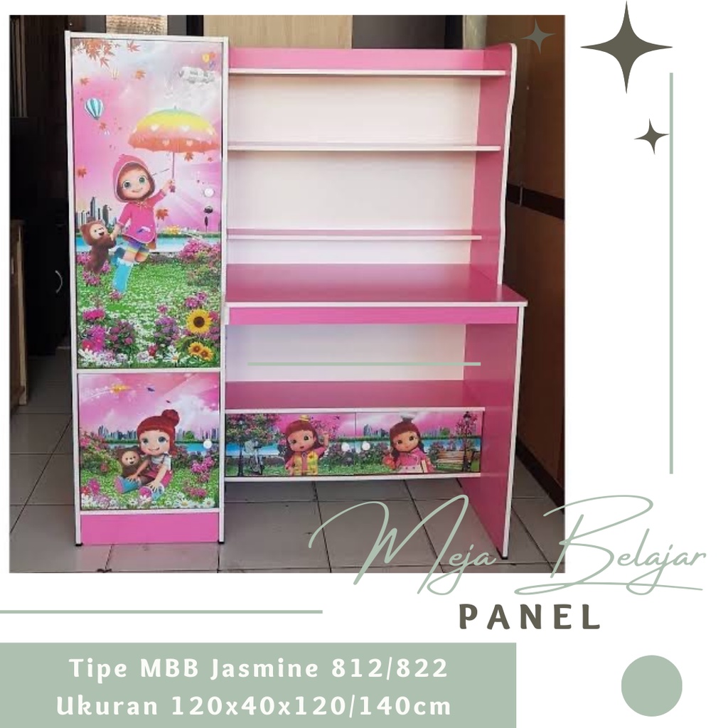 Jual Meja Belajar/ Meja Tulis Anak/ Meja Kerja Kantor/ Meja Panel ...