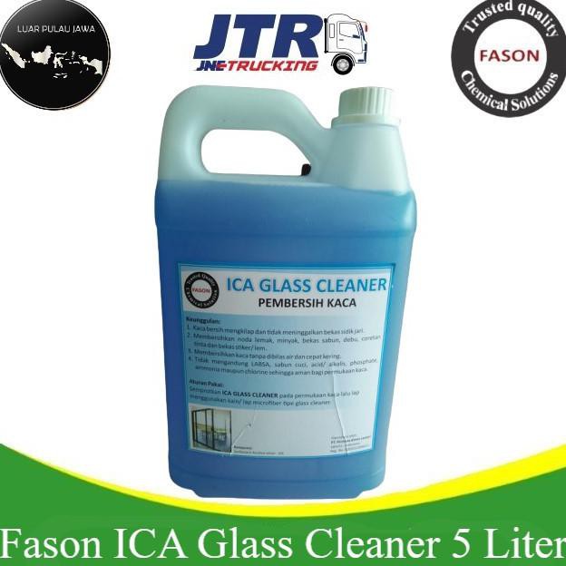 Jual Pembersih Kaca Fason Ica Glass Cleaner 5 Liter | Shopee Indonesia