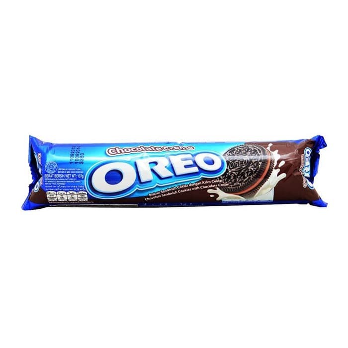 Jual OREO BISKUIT CHOCOLATE CREAM 133GR | Shopee Indonesia