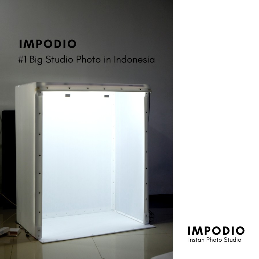 Jual Mini studio Box photo uk. 120cm x 100cm IMPODIO | Shopee Indonesia