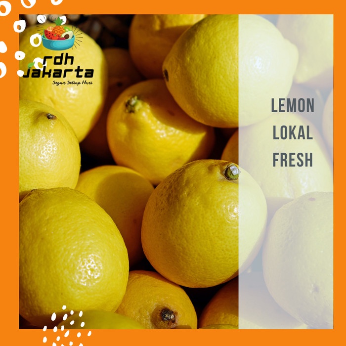 Jual Buah Lemon Segar Lokal Fresh 500gr | Shopee Indonesia