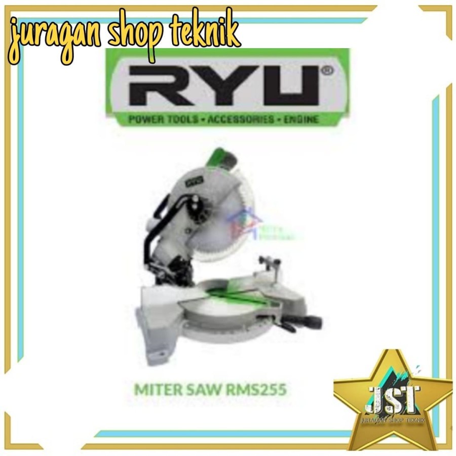 Jual MITER SAW RYU RMS 255 MESIN POTONG ALUMUNIUM 10 INCHI | Shopee Indonesia