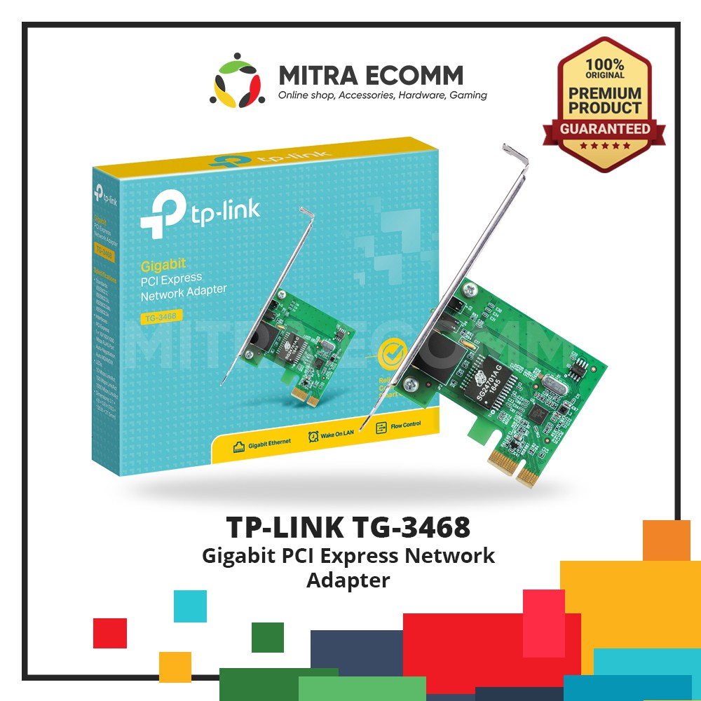 Jual TP-Link TG-3468 Gigabit PCI Express Network Adapter | Shopee Indonesia