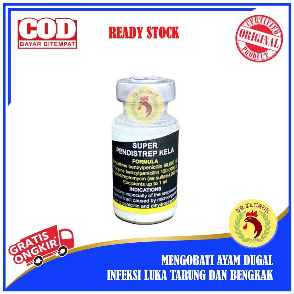 Jual Pendistrep Kela Obat Ayam Dugal dan Aneka Infeksi ( 10ml ) | Shopee Indonesia