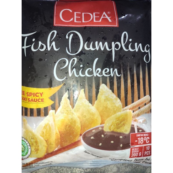 Jual Cedea Fish Dumpling Ayam 200Gr | Shopee Indonesia