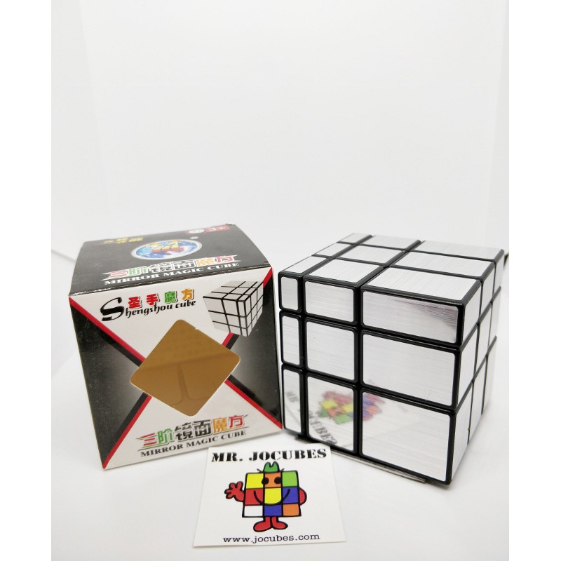 Jual Rubik 3x3 Mirror Blocks Shengshou Silver | Shopee Indonesia