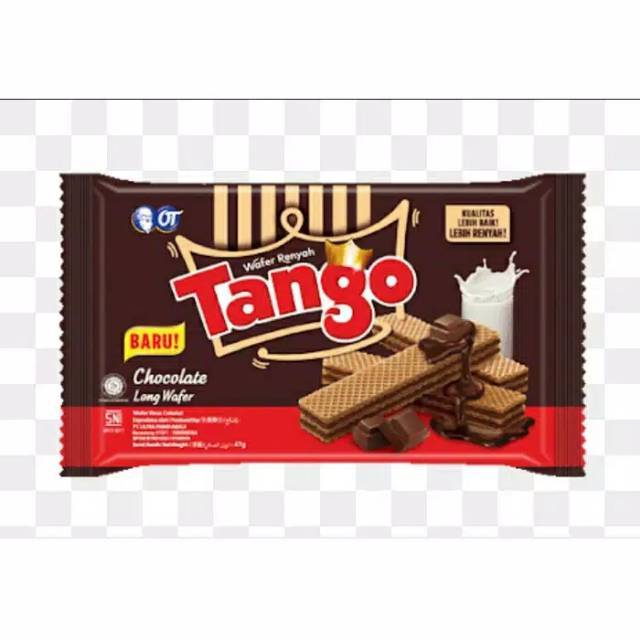 Jual Wafer Tango coklat 47 gr / tango chocolate long wafer 47 gr ...
