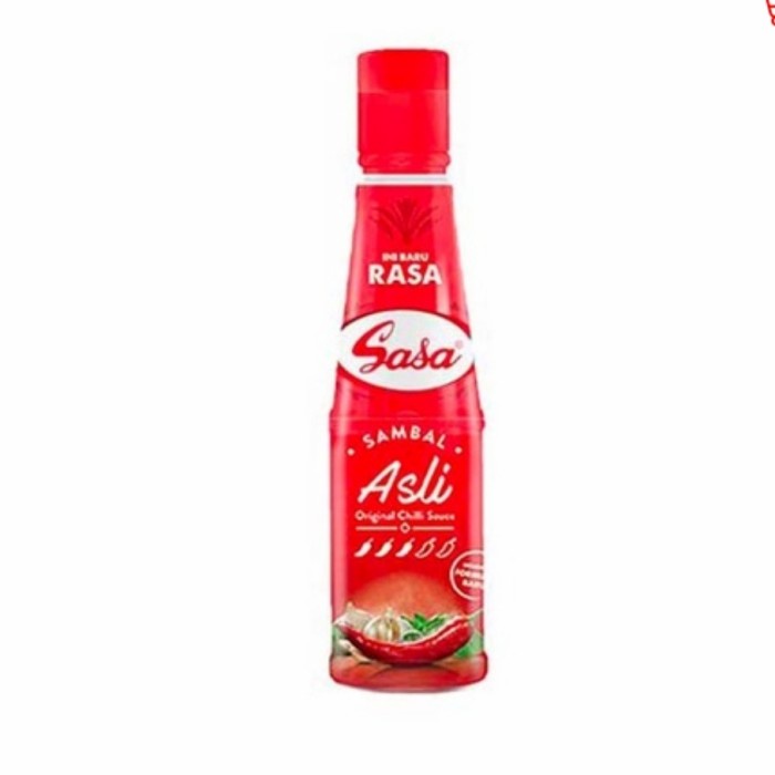 Jual makanan sasa saos sambal asli botol 135ml | Shopee Indonesia